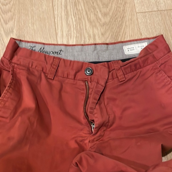 Frank & Oak | Pants | Frank Oak Newport Rust Pants | Poshmark